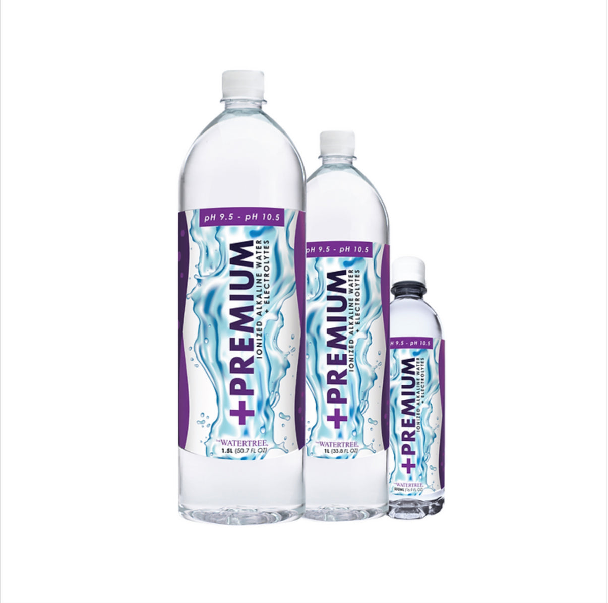UltraPure Water Tree Premium Alkaline Water - 16.9 oz, Pack of 24 (pH