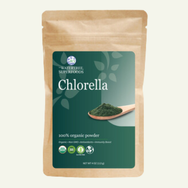 Cellular Renewal - 100% Organic Chlorella Powder, 4 oz.
