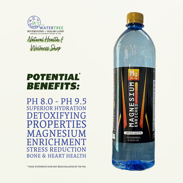 HydroBoost Water Tree Magnesium Enriched Alkaline Water - 1 Liter, Pac